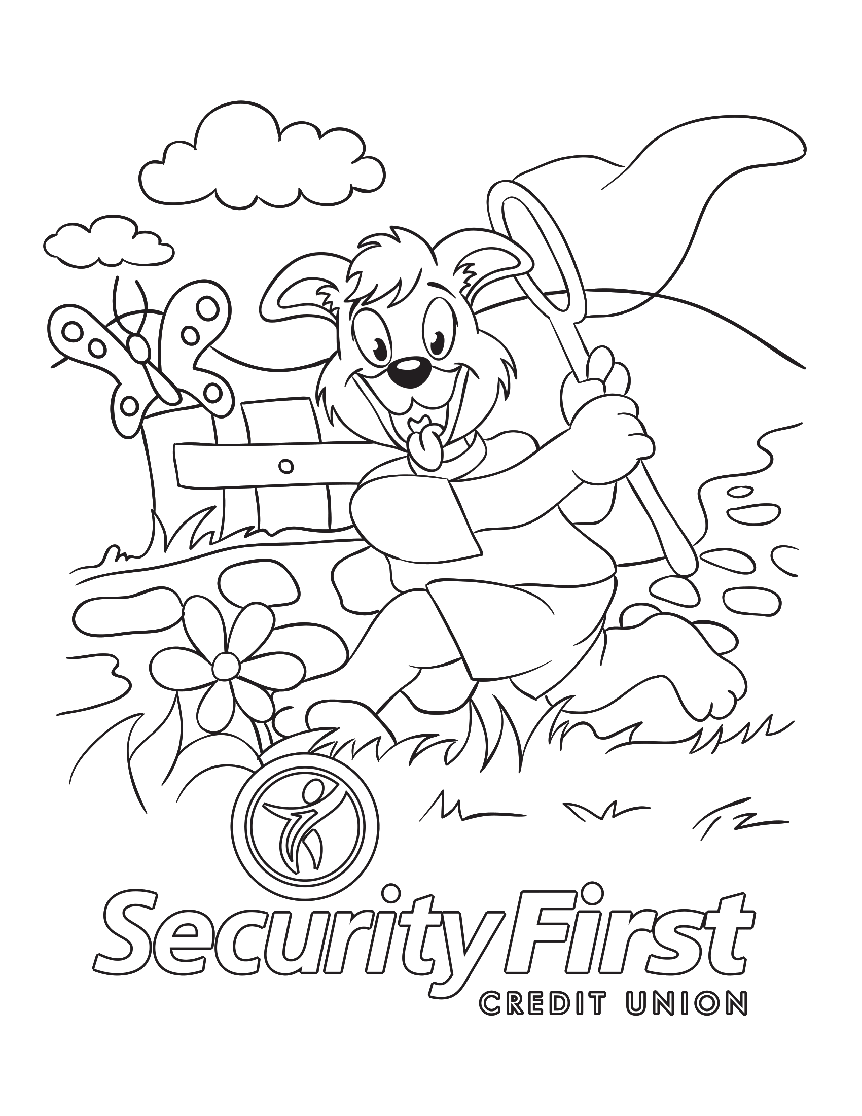 Credit Union Coloring Coloring Pages Coloring Pages